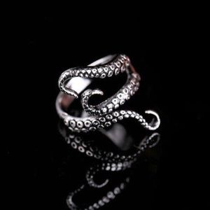 Jewelry | Gorgeous Adjustable Octopus Titanium Open Ring | Poshmark